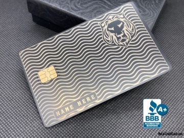 Custom Metal Credit Cards Photo Gallery